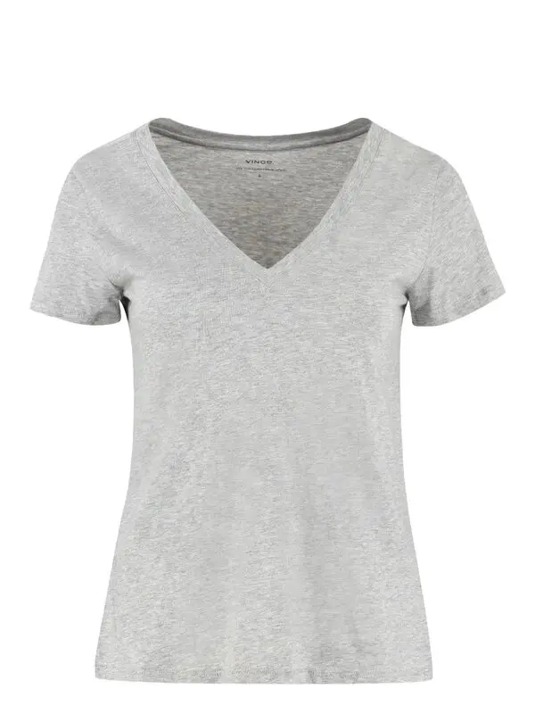 Vince V-neck T-shirt - Grey