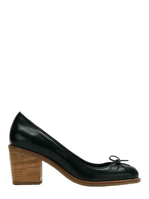 STUDIO CHOFAKIAN Leather Pumps - Black