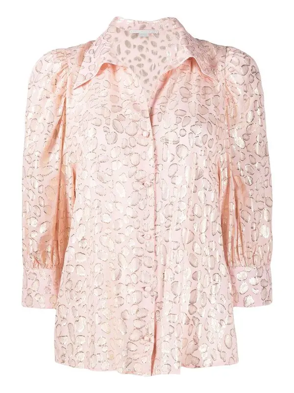 Stella McCartney Reese Abstract Print Shirt - Pink