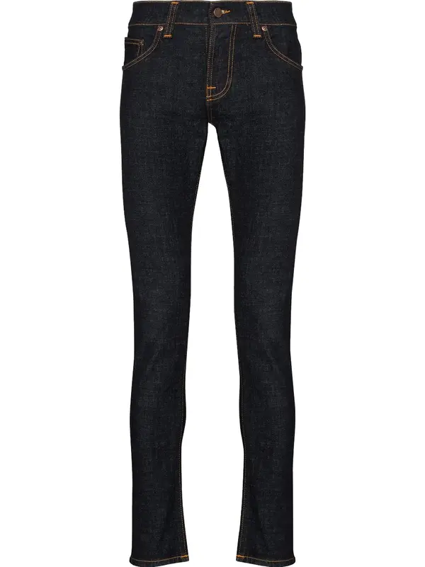 Nudie Jeans Tight Terry Skinny Jeans - Blue
