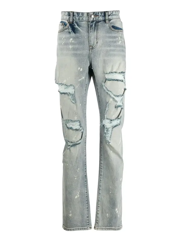 HACULLA. Distressed Slim-fit Jeans - Blue
