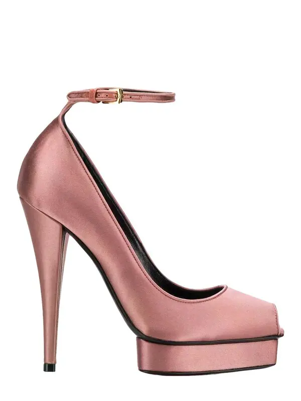 TOM FORD Platform 130mm Peep Toe Pumps - Pink