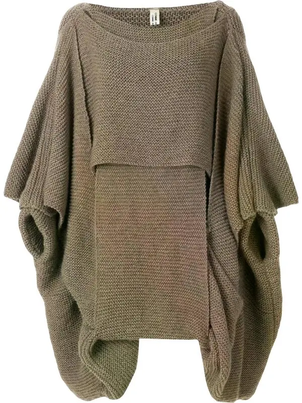 Comme Des Garçons Knitted Sweater - Brown