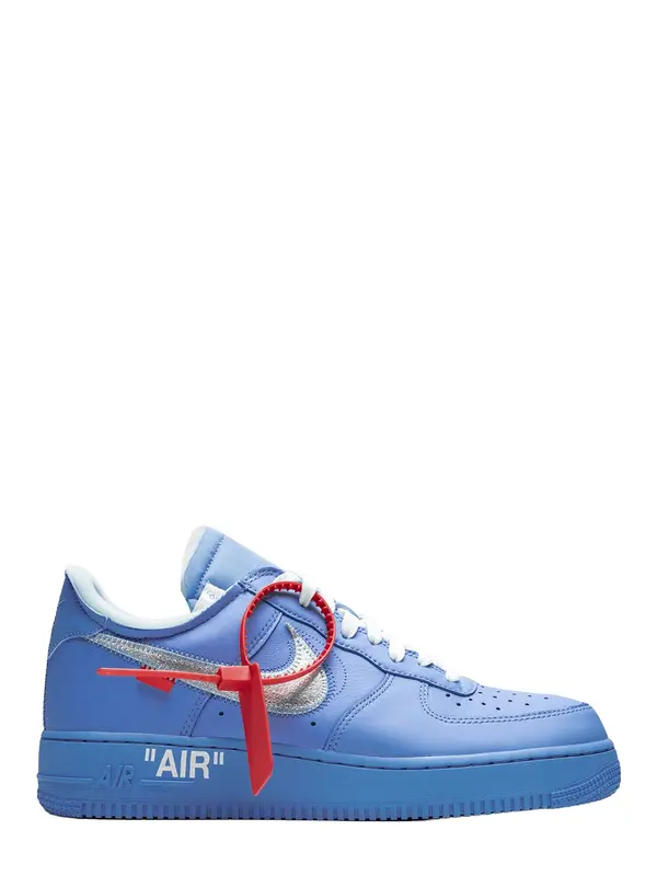 Nike X Off White Air Force 1 Low Mca Sneakers - Blue