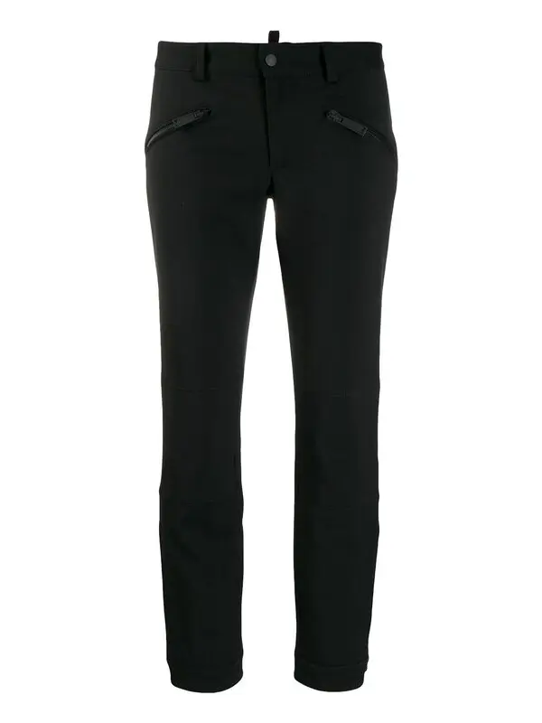 Dsquared2 Skinny Cropped Trousers - Black