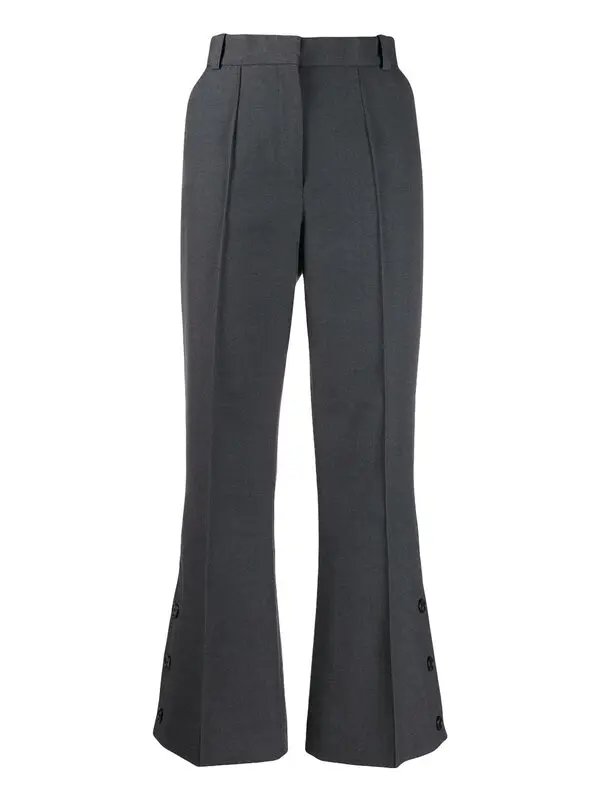 Rokh Wide-leg Tailored Trousers - Grey