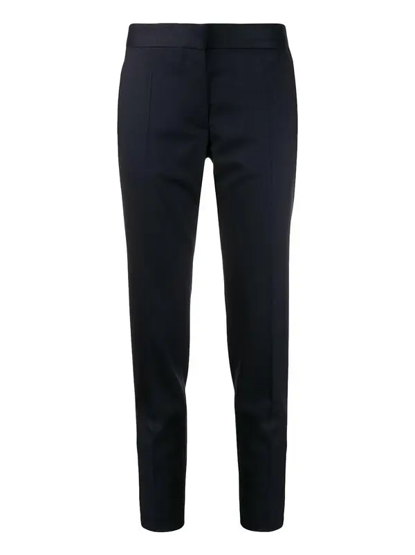 Stella McCartney Slim-fit Wool Trousers - Blue