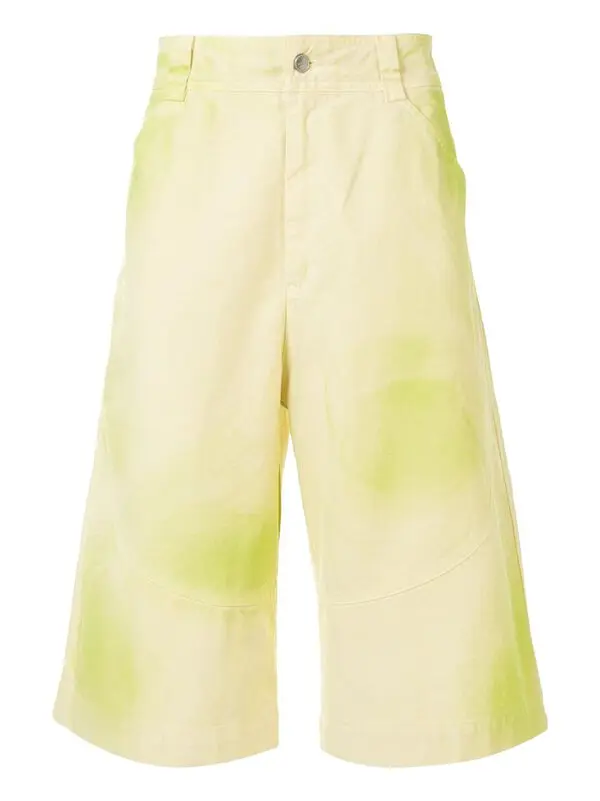 Jacquemus Terraio Tie-dye Shorts - Yellow