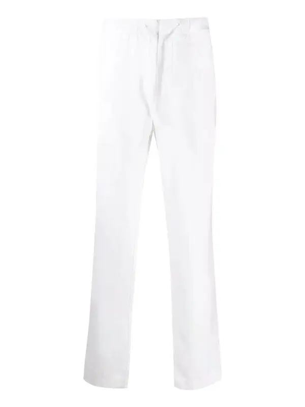 Frescobol Carioca Straight Leg Trousers - White