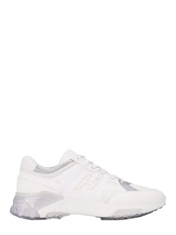 Hogan Low-top Lace-up Sneakers - White