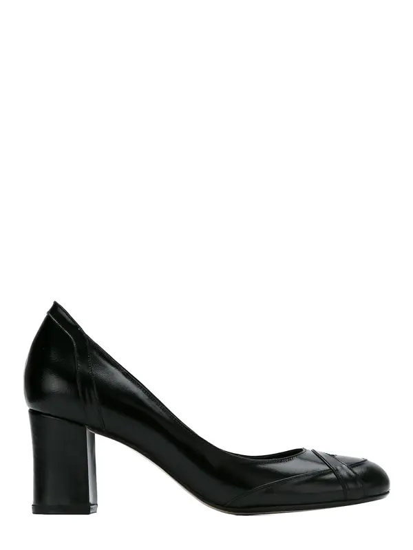 STUDIO CHOFAKIAN Leather Pumps - Black
