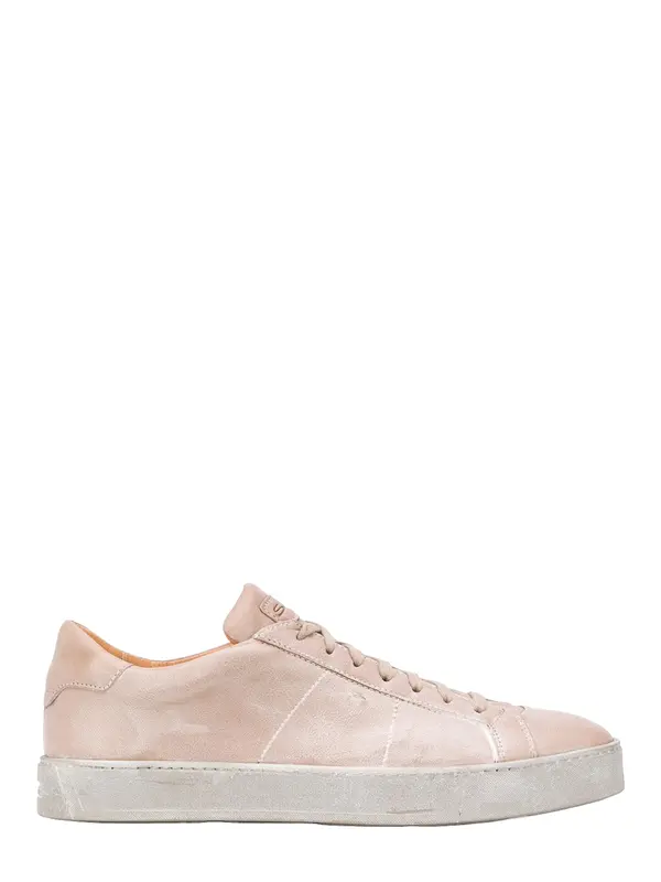Santoni Low Lace-up Sneakers - Neutrals