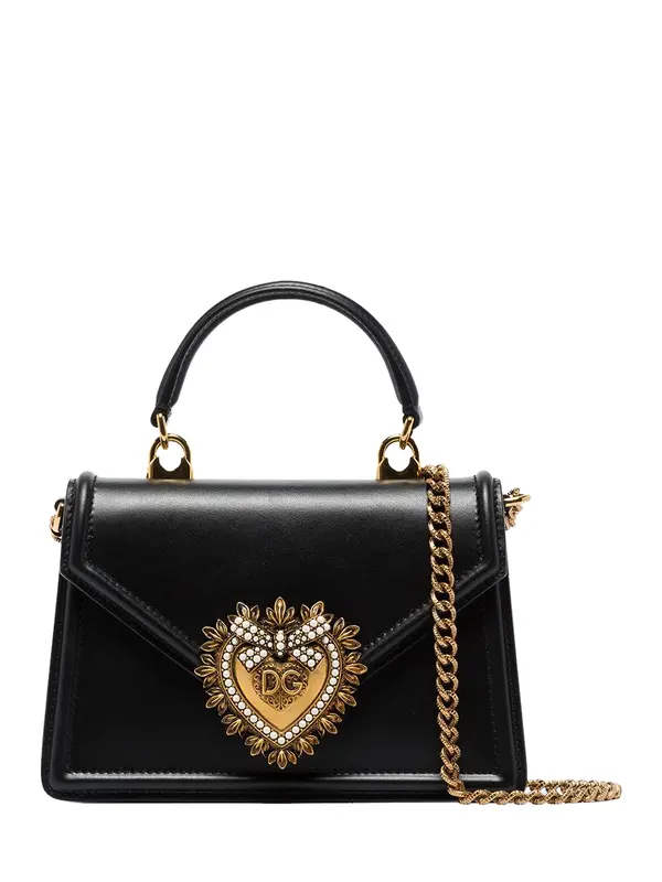 Dolce & Gabbana Small Devotion Tote Bag - Black