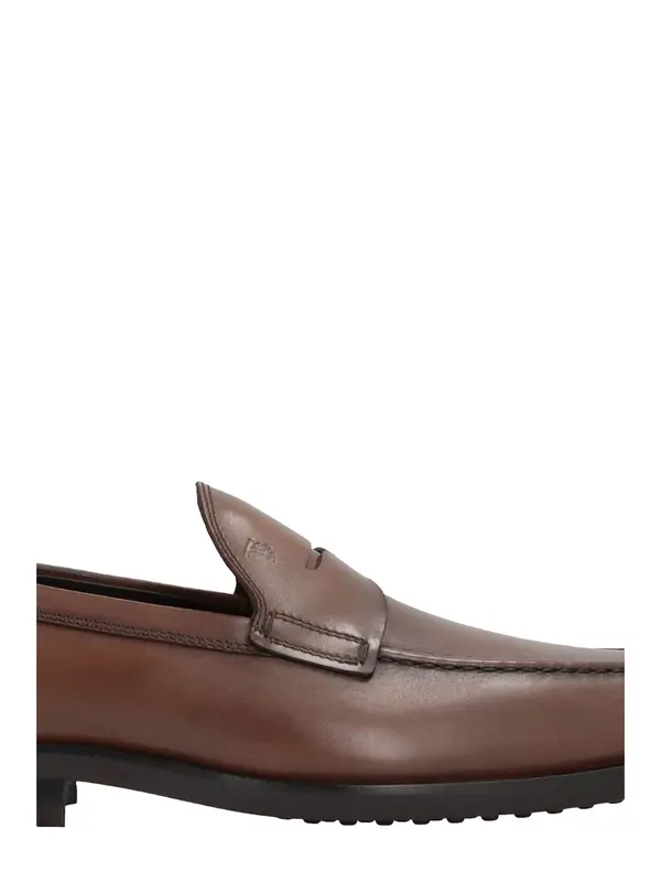 TOD'S Classic Penny Loafers - Brown