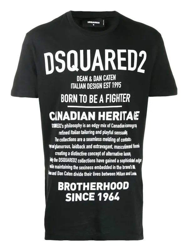 Dsquared2 Logo T-shirt - Black