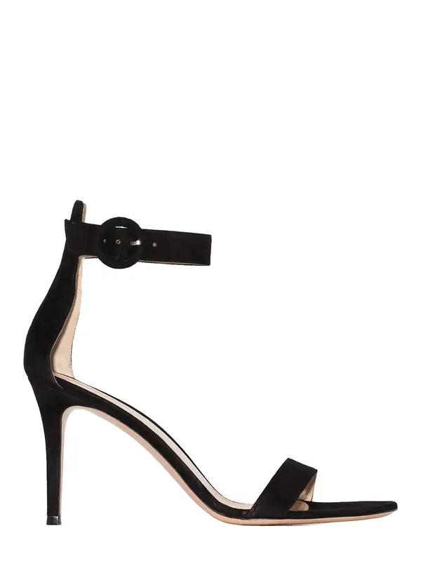 GIANVITO ROSSI Portofino 85mm Sandals - Black