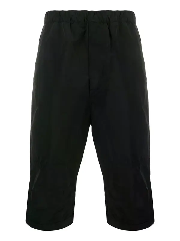 Givenchy Long Stretch Waist Shorts - Black