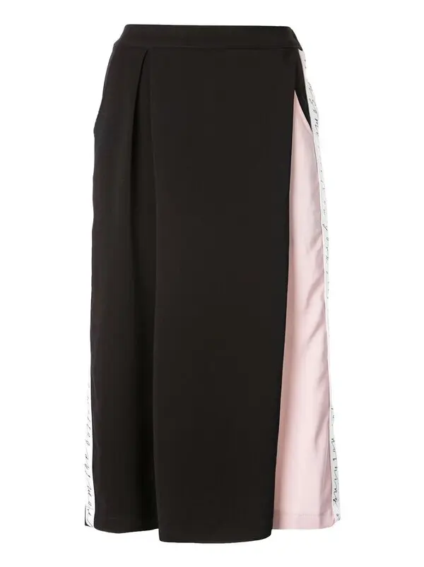 HACULLA. Cropped Wide Leg Trousers - Pink
