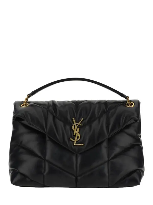 Saint Laurent Loulou Shoulder Bag - Black