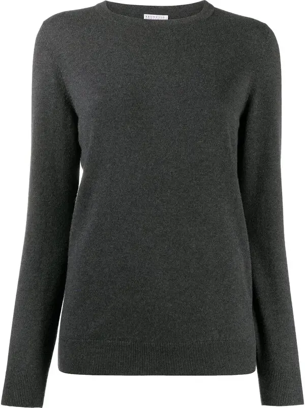 Brunello Cucinelli Cashmere Jumper - Grey