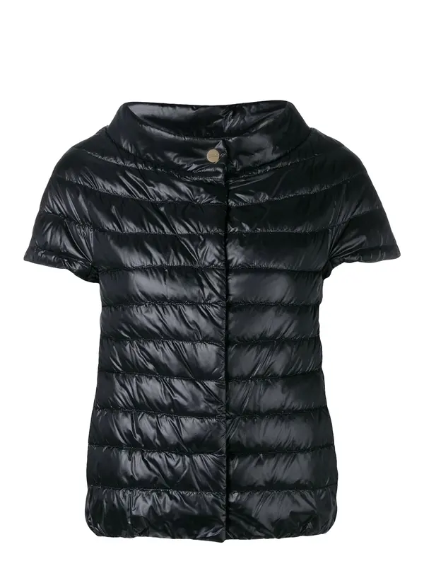 Herno Short-sleeved Down Jacket - Black