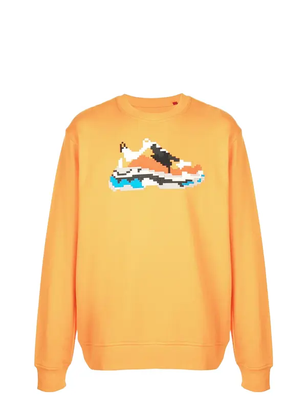 MOSTLY HEARD RARELY SEEN Vibrante Wave Sweatshirt - Orange
