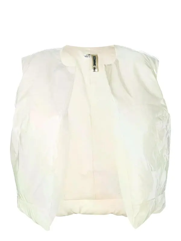 Comme Des Garçons Puffer Gilet - White