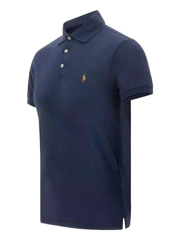Polo Ralph Lauren Polo Pony-embroidered Polo Shirt - Blue