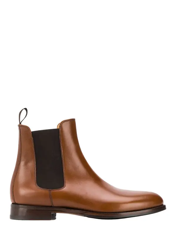 SCAROSSO Elena Ankle Boots - Brown