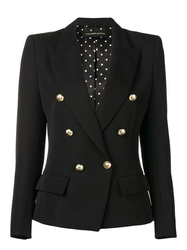 Alexandre Vauthier Double-breasted Blazer - Black