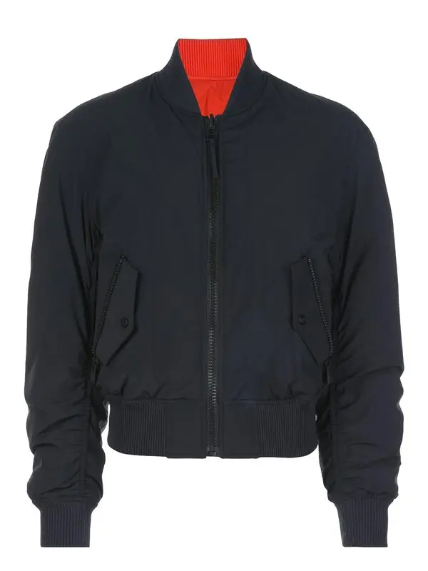 Aztech Mountain Zipped Bomber Jacket - Black