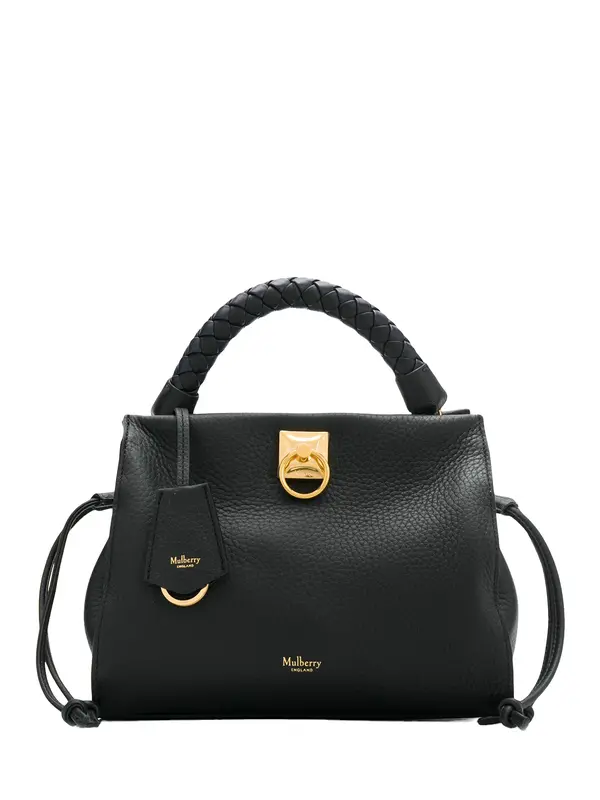 Mulberry Small Iris Heavy Grain - Black