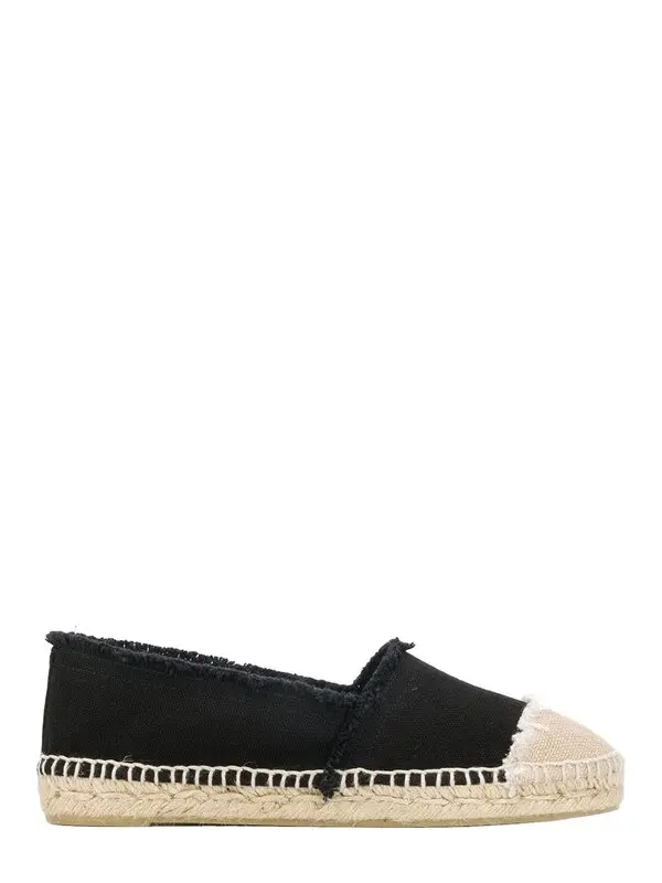 CastaÑer Kampala Flat Espadrilles - Black