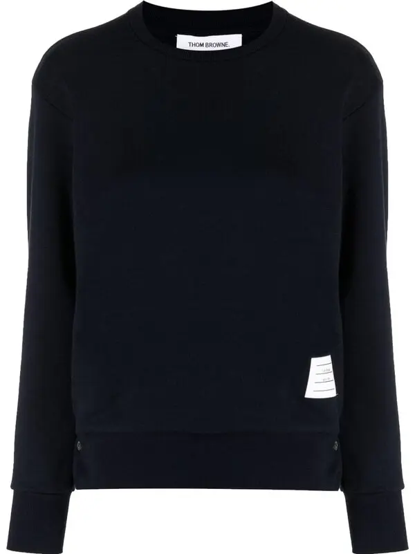 Thom Browne Rwb Stripe Sweatshirt - Blue