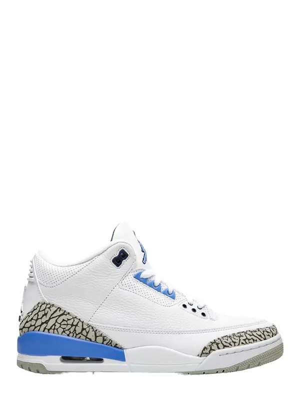 JORDAN Air 3 Retro Unc Sneakers - White