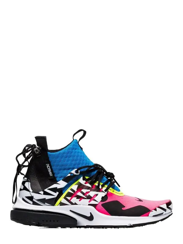 Nike X Acronym Air Presto Mid Sneakers - Pink