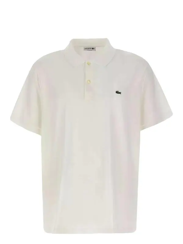 Lacoste Cotton Polo Shirt - White