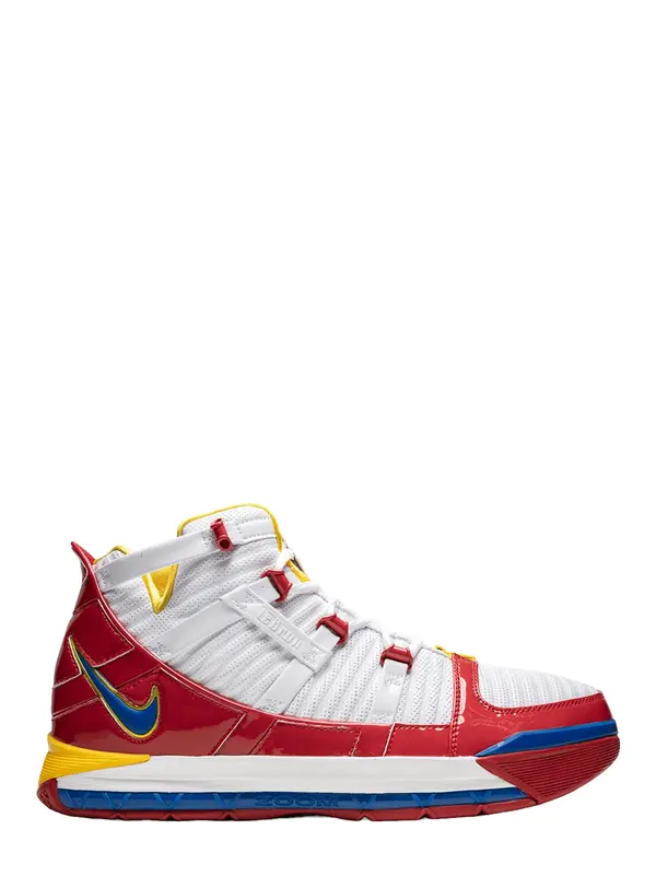 Nike Zoom Lebron 3 Qs Superman Sneakers - White