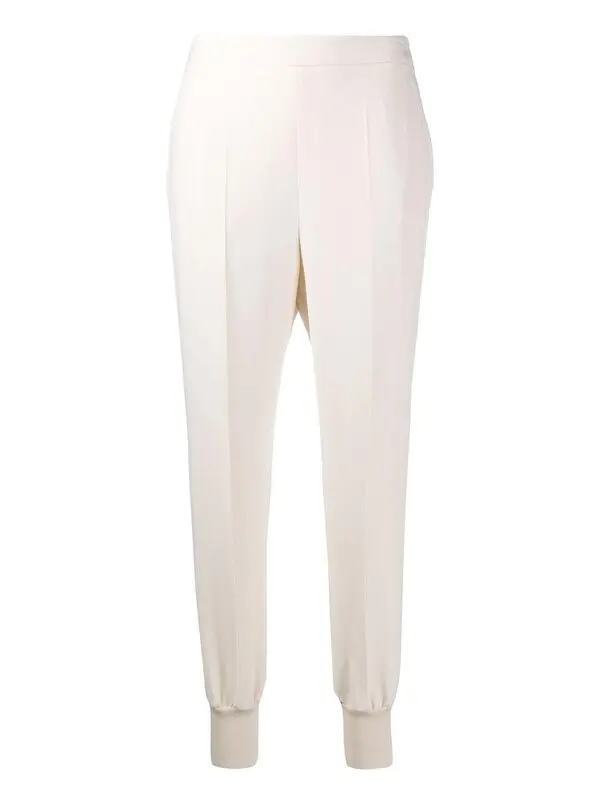 Stella McCartney Tailored Tapered Leg Trousers - Neutrals