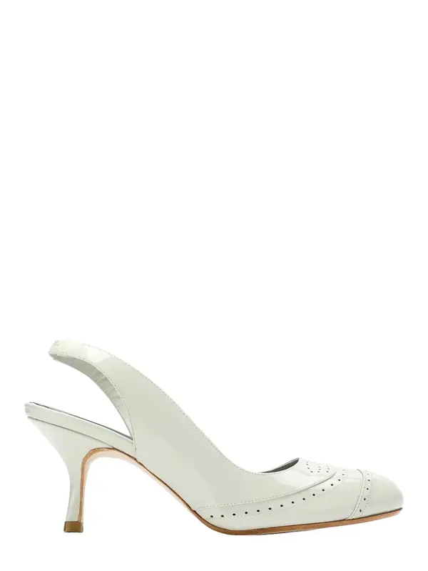 STUDIO CHOFAKIAN Leather Pumps - White