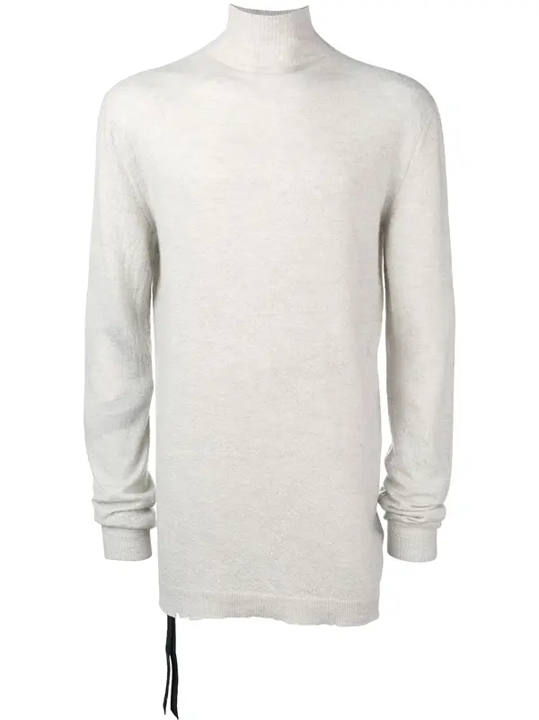 BEN TAVERNITI UNRAVEL PROJECT Oversized Cashmere Sweater - Grey