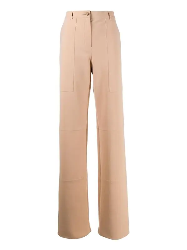 Nina Ricci Wide-leg Trousers - Brown