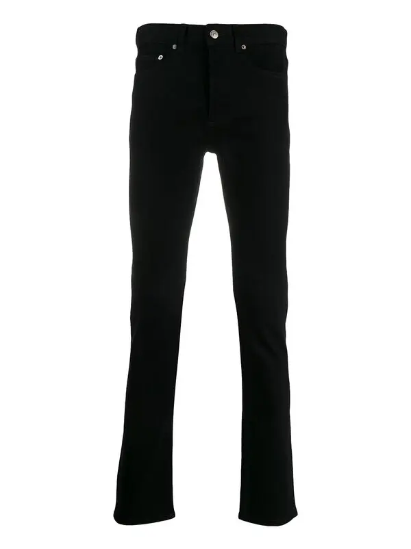Sandro Mid-rise Slim-cut Jeans - Black