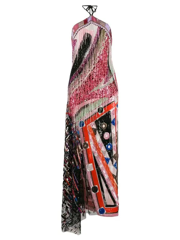 Emilio Pucci Vivara Long Dress - Pink
