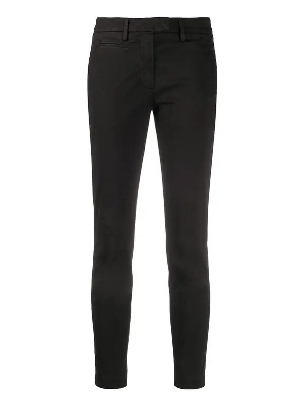 DONDUP The Perfect Slim-leg Trousers - Black