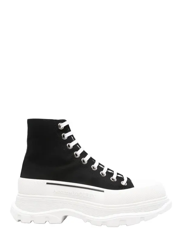 Alexander McQueen Tread Slick Sneakers - Black