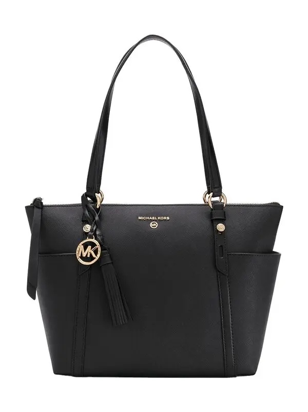 Michael Kors Nomad Top-zip Tote Bag - Black