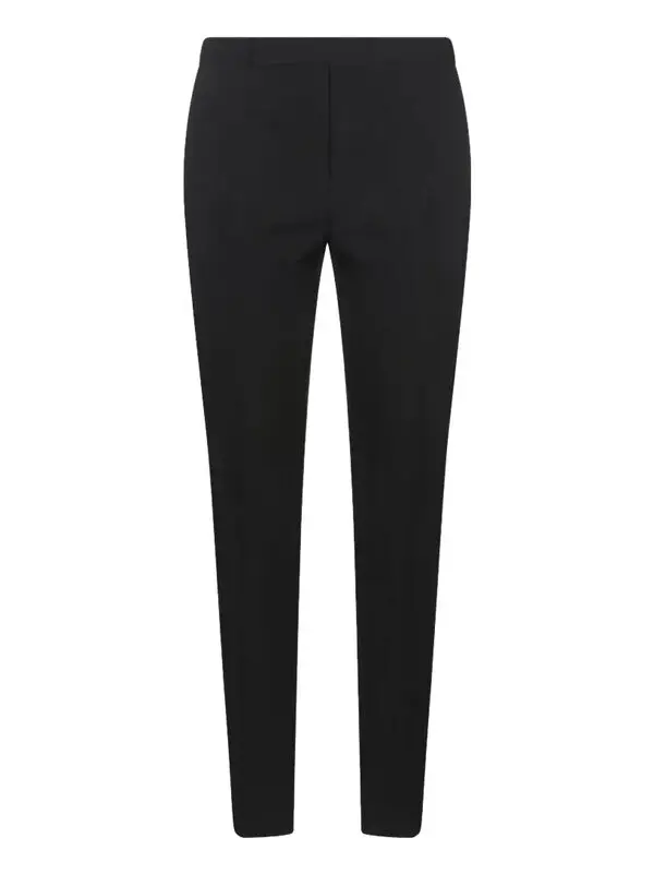 Saint Laurent Side-stripe Tailored Trousers - Black