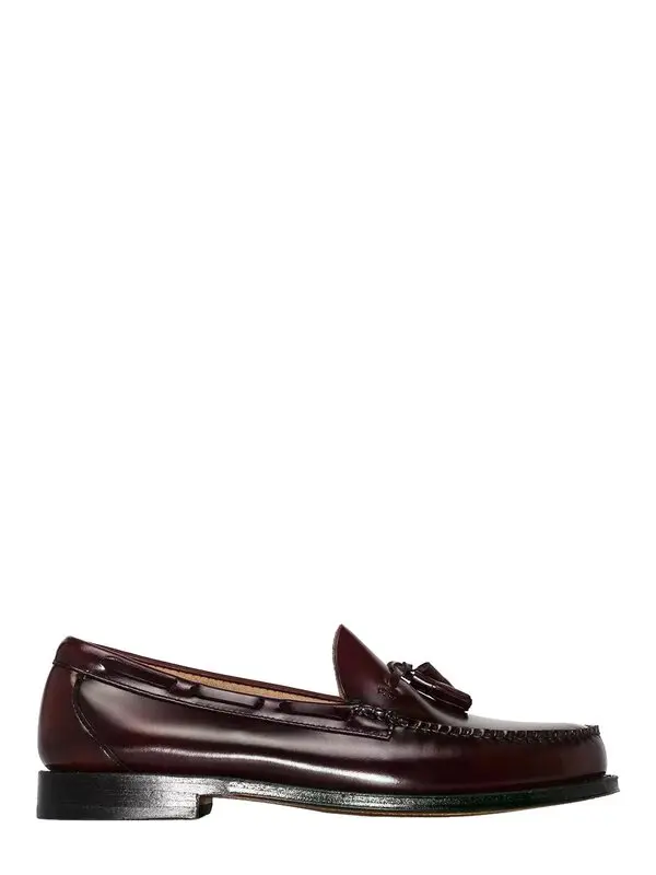 G.H.BASS Weejun Larkin Tassel Leather Loafers - Brown