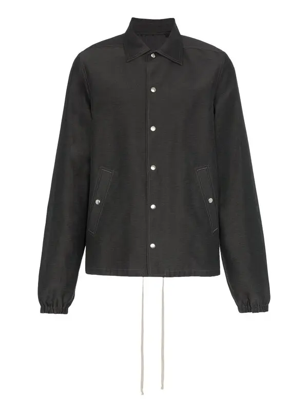 Rick Owens Buttoned Jacket - Grey